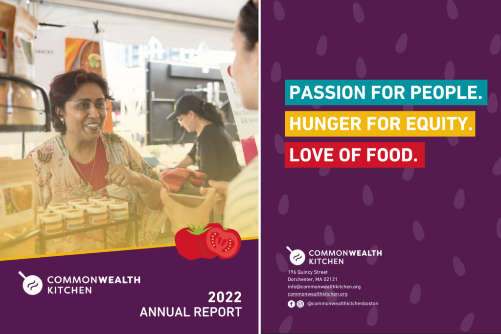 Annual Report 2022 | CommonWealth Kitchen